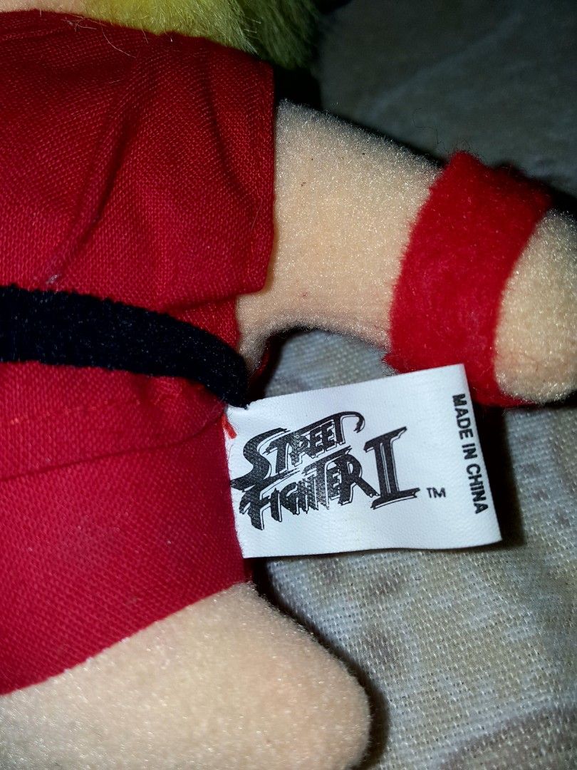 Capcom Street Fighter II Ken Plush Rare, Hobbies & Toys, Toys & Games ...