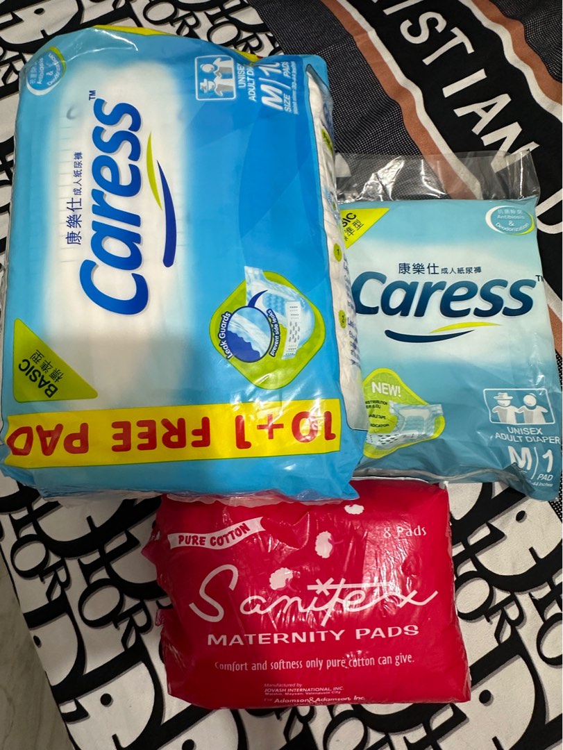 CARESS ADULT DIAPER MEDIUM, Beauty & Personal Care, Sanitary Hygiene on ...