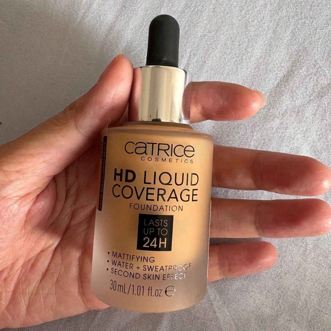 Catrice cosmetics cruelty free HD Liquid Coverage Foundation (060 Latte ...