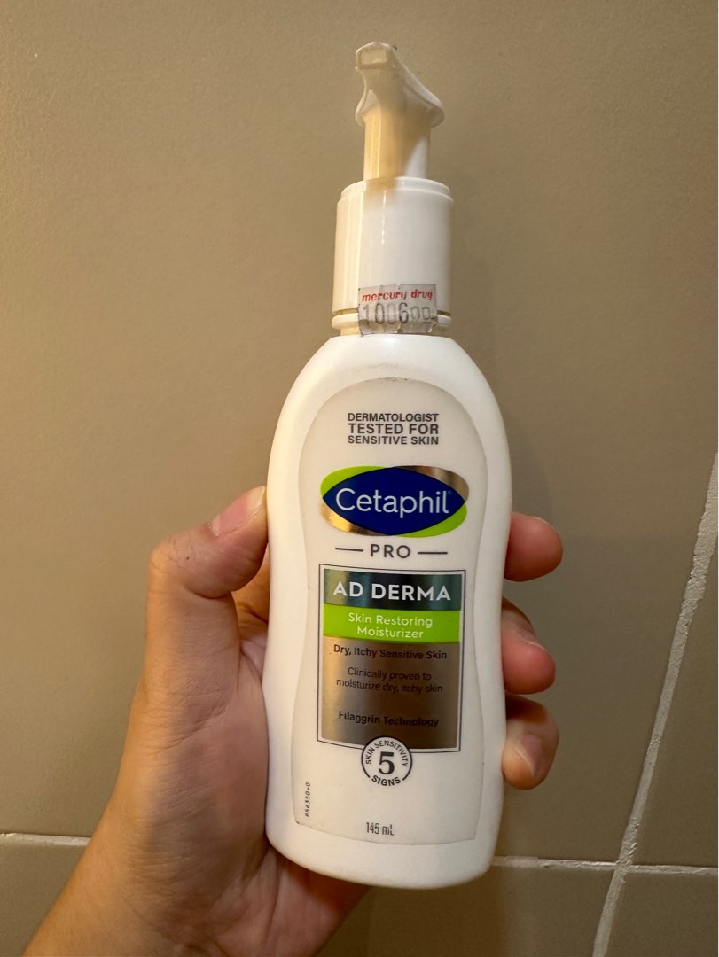 Cetaphil Pro AD Derma Skin Restoring Moisturizer 145ml, Beauty ...
