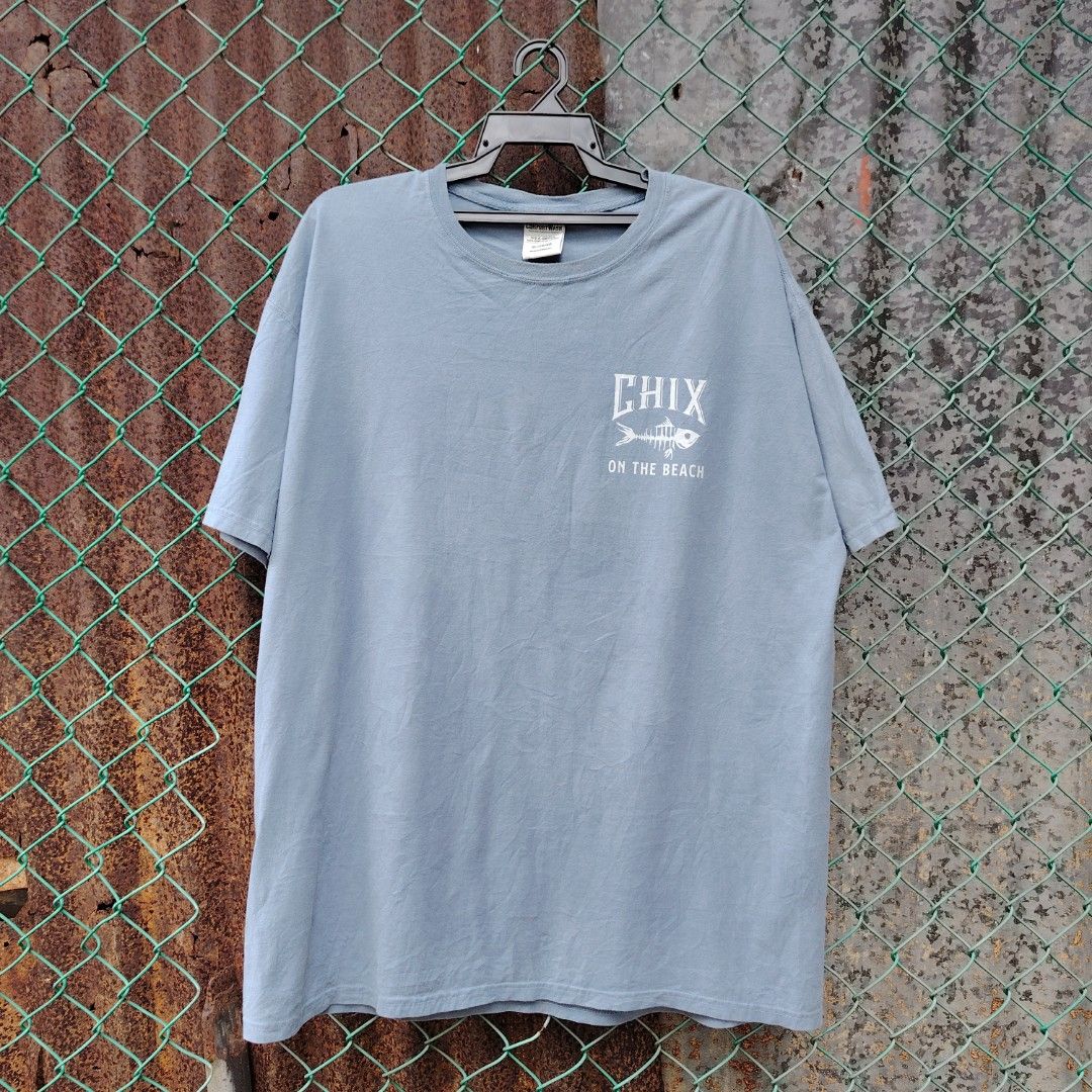 CHIX ON TH BEACH, Men's Fashion, Tops & Sets, Tshirts & Polo Shirts on ...