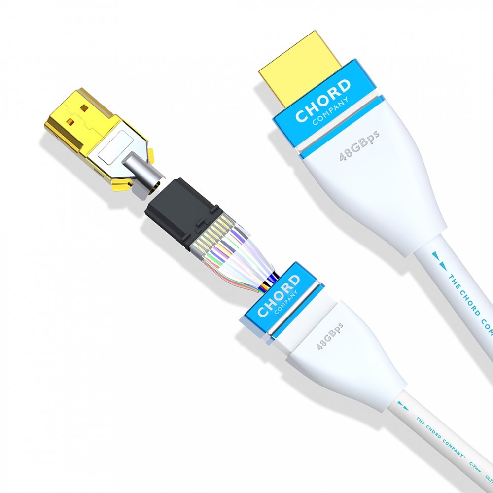 Chord C View 8k HDMI cable 2M, Computers & Tech, Parts & Accessories ...