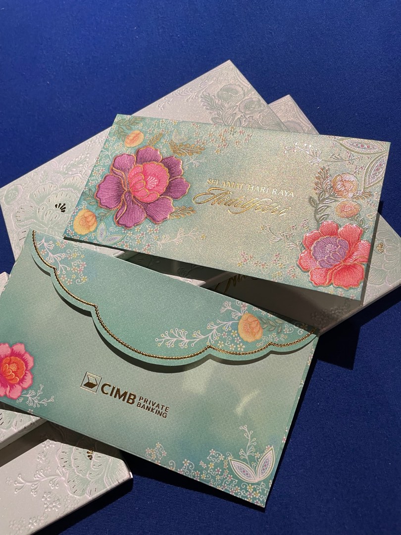 CIMB Hari Raya packets NOS, Hobbies & Toys, Collectibles & Memorabilia ...
