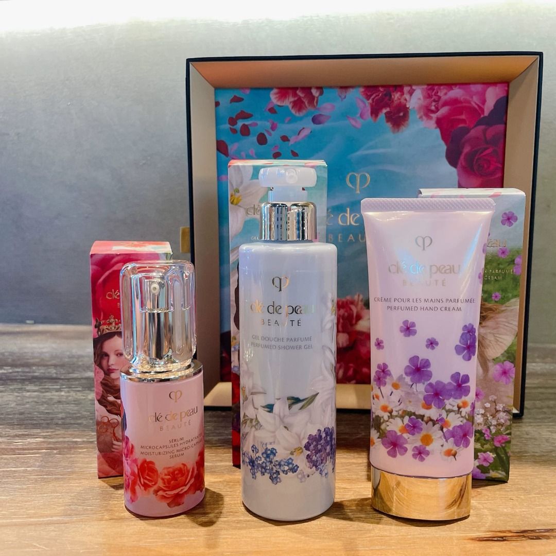 Cle de Peau Black Tier gift CPB 40ml brightening serum 75ml perfume ...