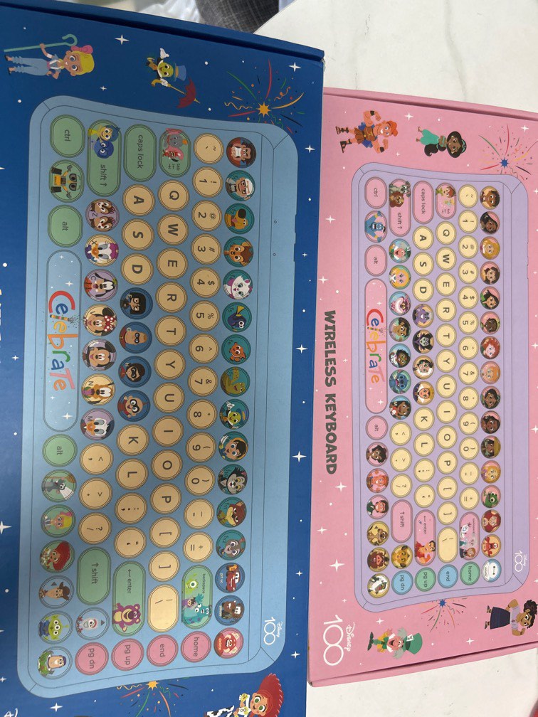 Cpcm Disney wireless keyboard, Computers & Tech, Parts & Accessories ...