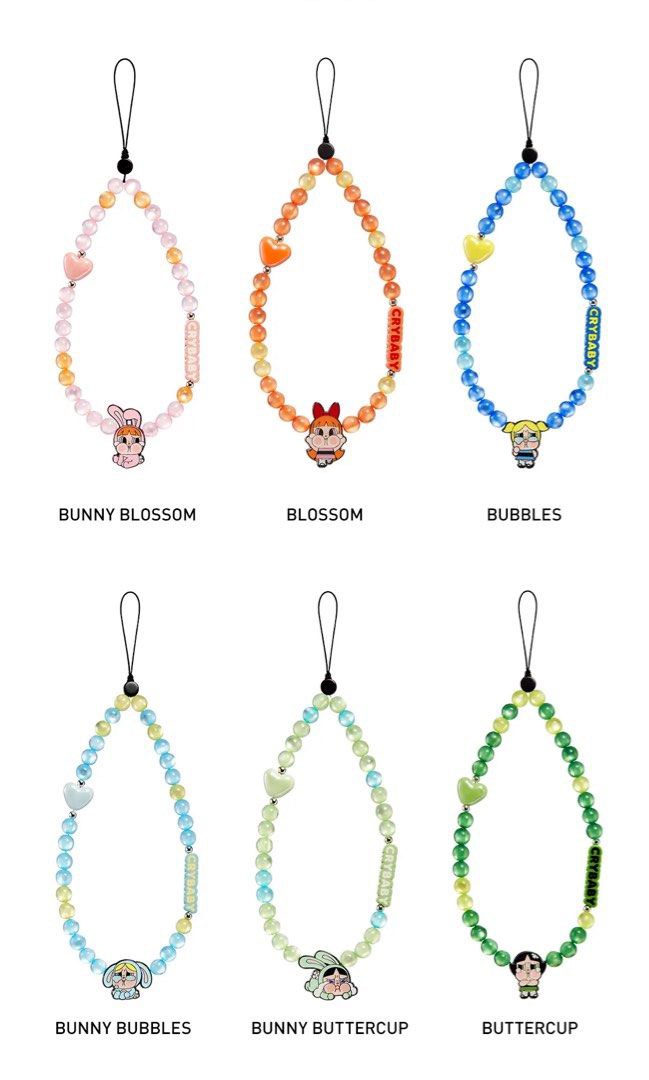 Crybaby Powerpuff Girls Phone Charm Bubbles, Hobbies & Toys, Toys ...