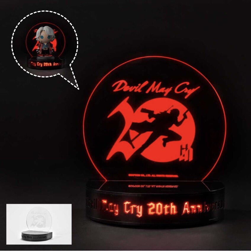 Devil May Cry 20th Anniversary Prime 1 Studio Fan Goods LED Acrylic ...