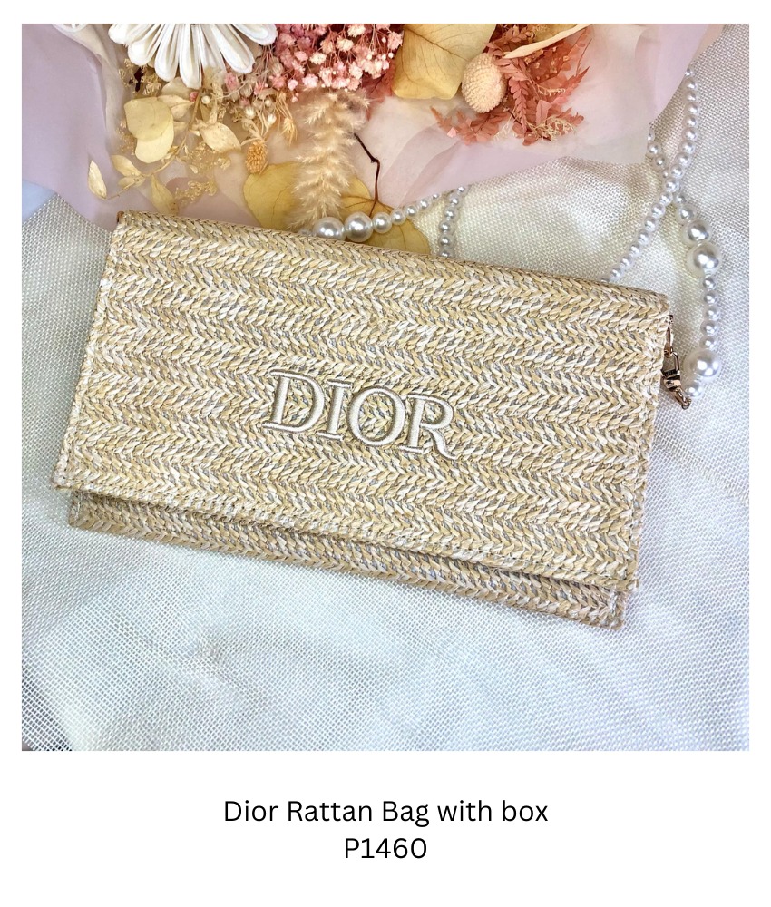 Dior Rattan Bag (with box), Women's Fashion, Bags & Wallets, Cross-body ...