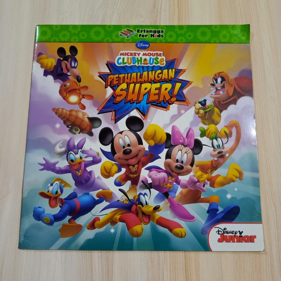 Disney Junior: Mickey Mouse Clubhouse Petualangan Super Buku Cerita ...