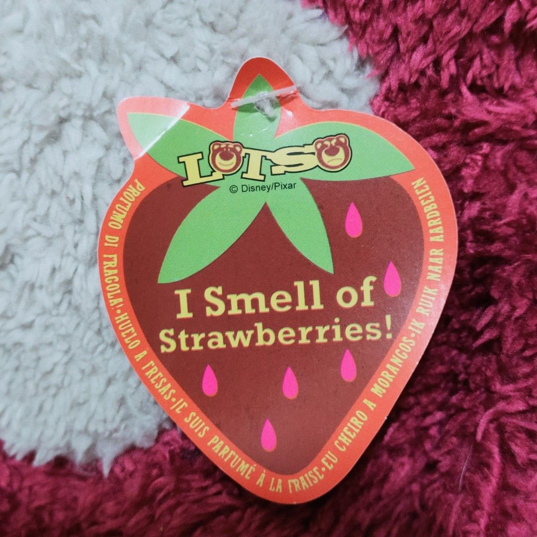 Disney Pixar's Toy Story - Strawberry Lotso Plushie (Smells like ...