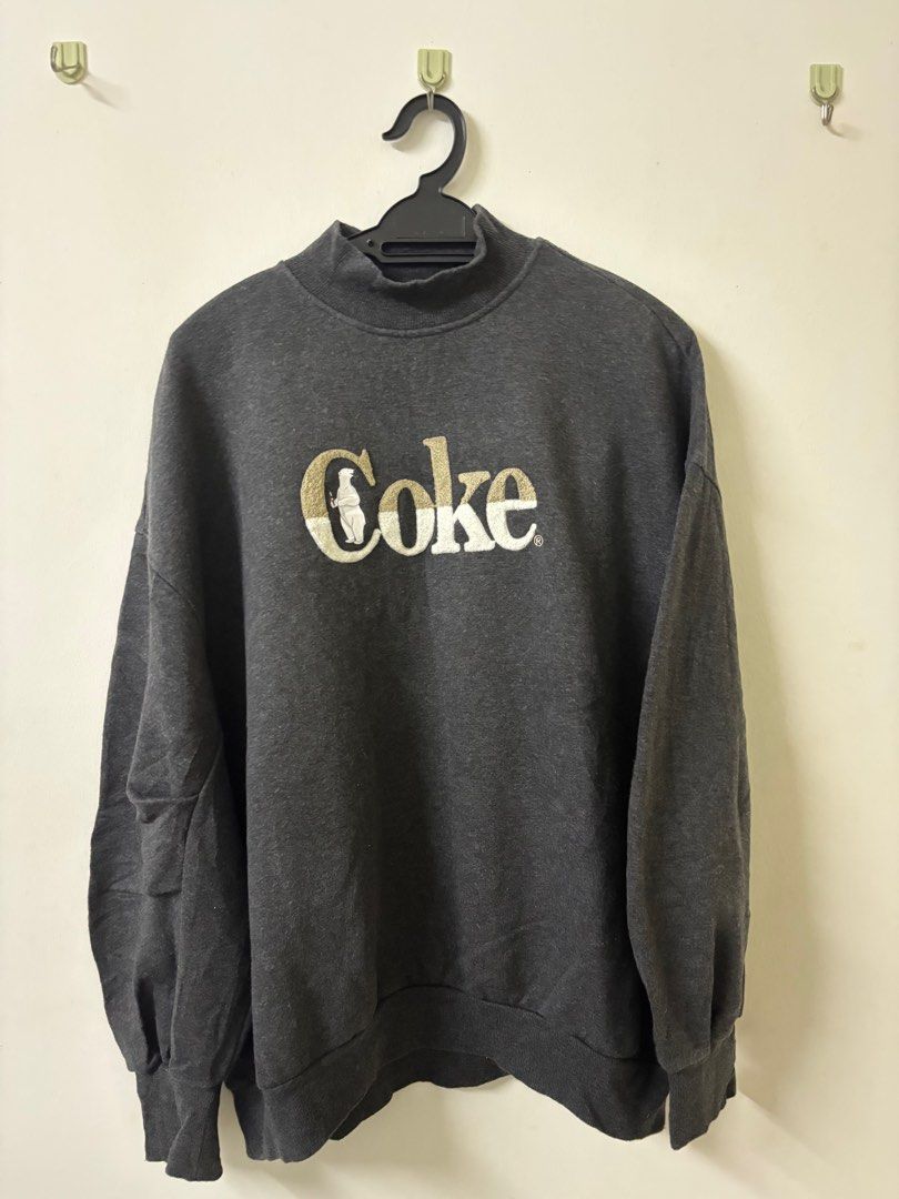 Divided Coke Turtle Neck, Men's Fashion, Activewear on Carousell