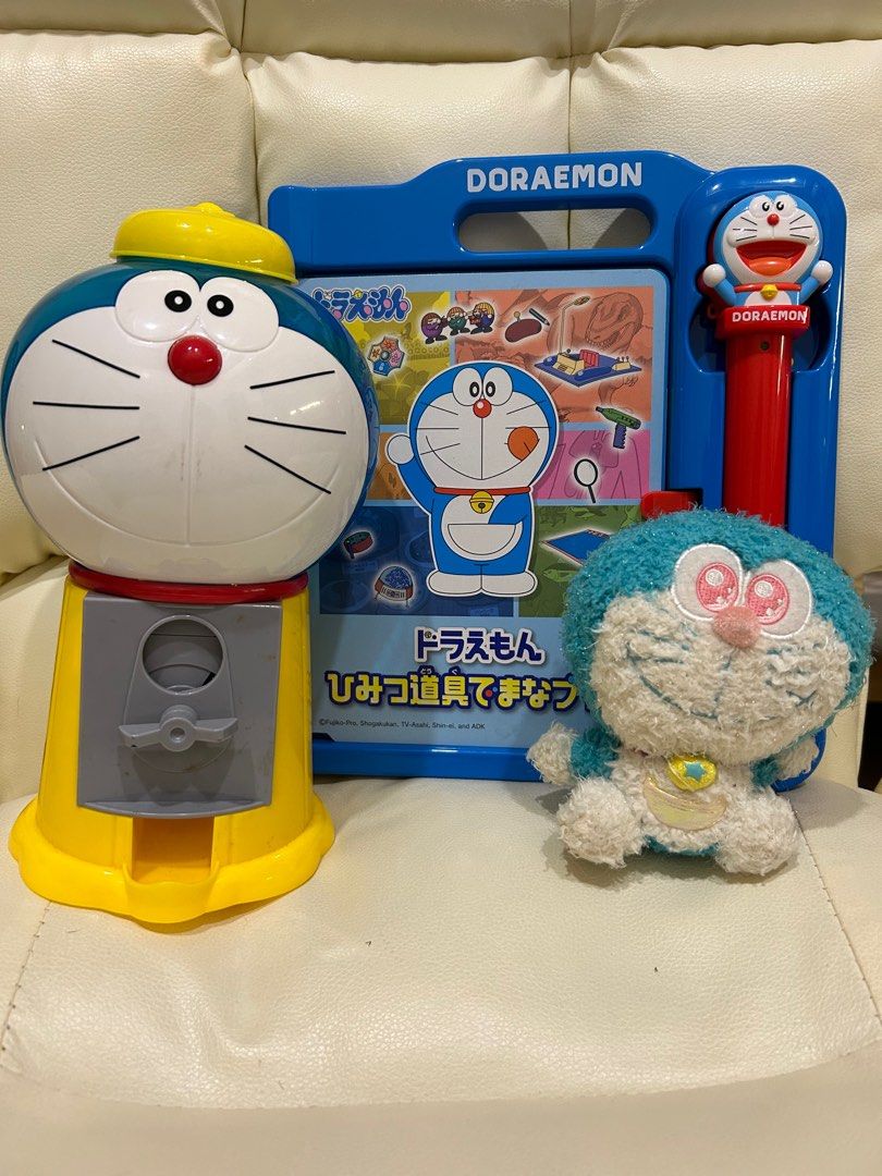 Doraemon Gumball Machine Pen Toy, Hobbies & Toys, Toys & Games on Carousell