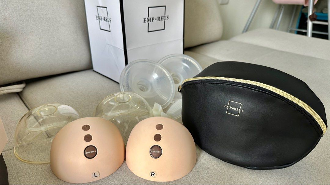 Empreus Smart IOT 2.0 handsfree bluetooth breastpump (27mm Double unit ...