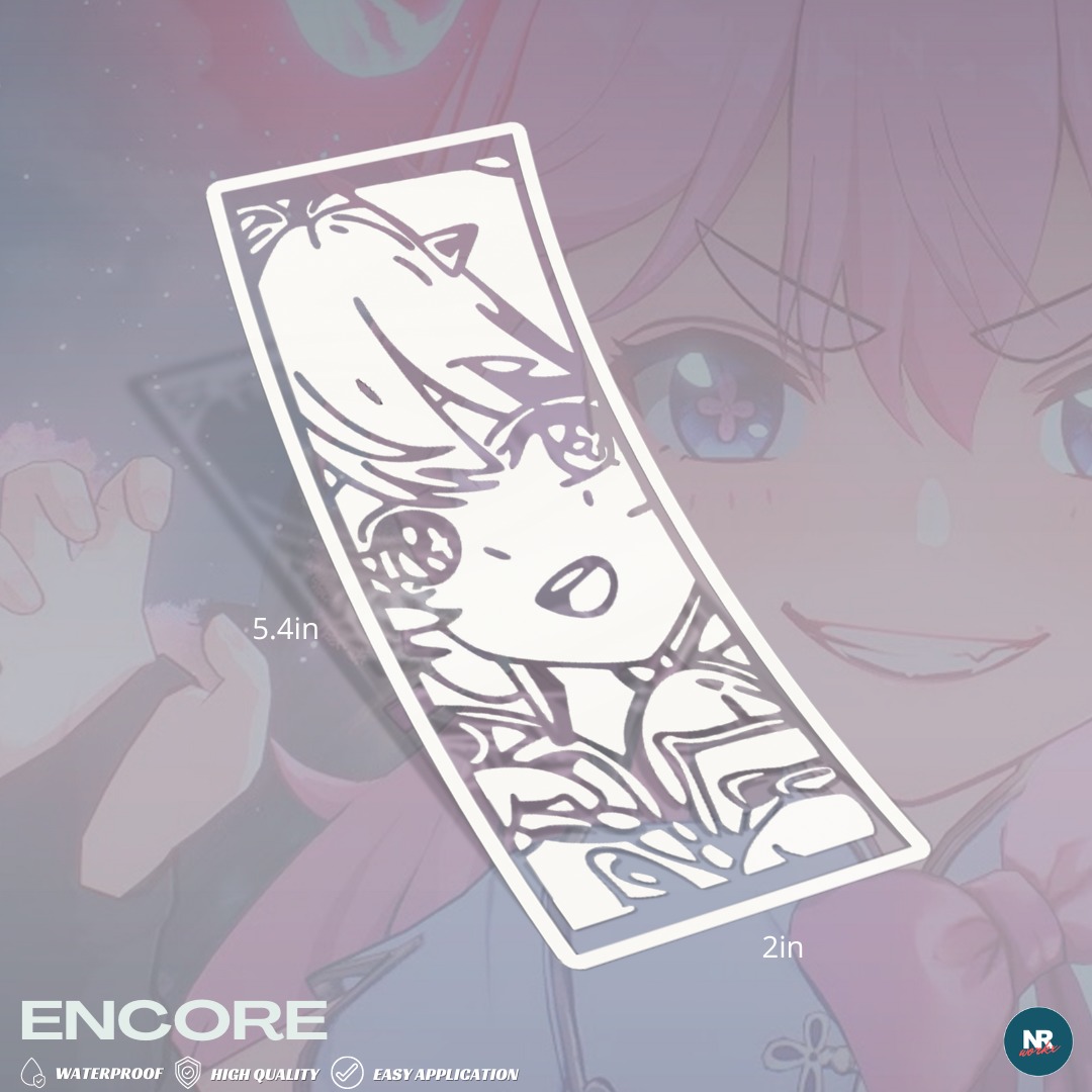Encore Wuthering Waves Vinyl Decal Gaming Anime Sticker, Hobbies & Toys ...