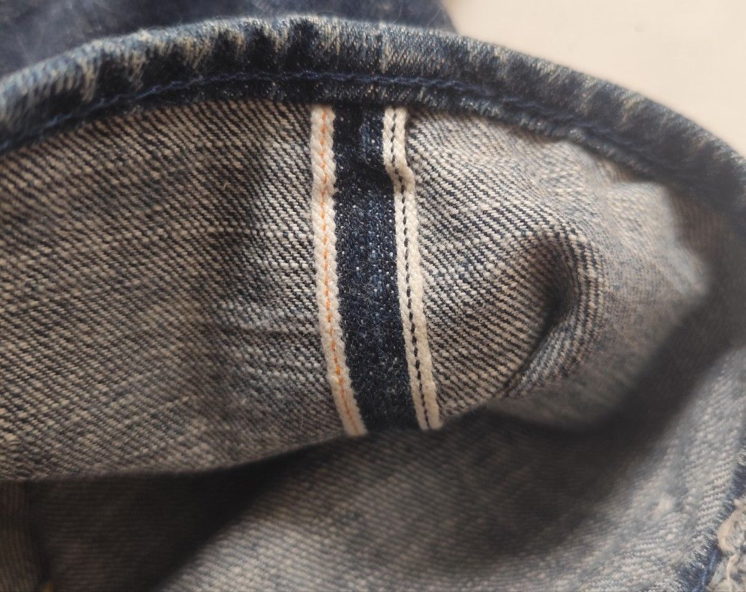 Evisu Jeans x Phillip Goss Selvedge Samurai jeans Momotaro Iron Heart Pure blue japan Mister ...