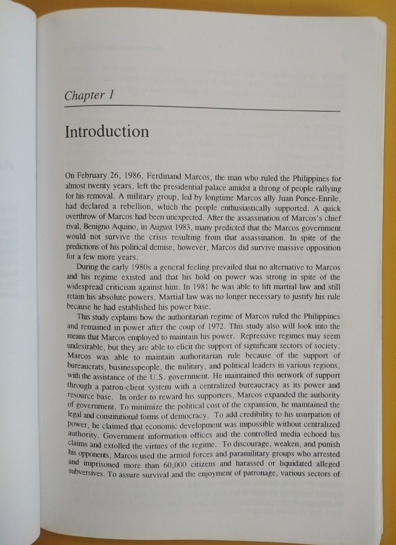 (EXTREMELY RARE) 1998 Ferdinand Marcos and the Philippines by Albert F ...