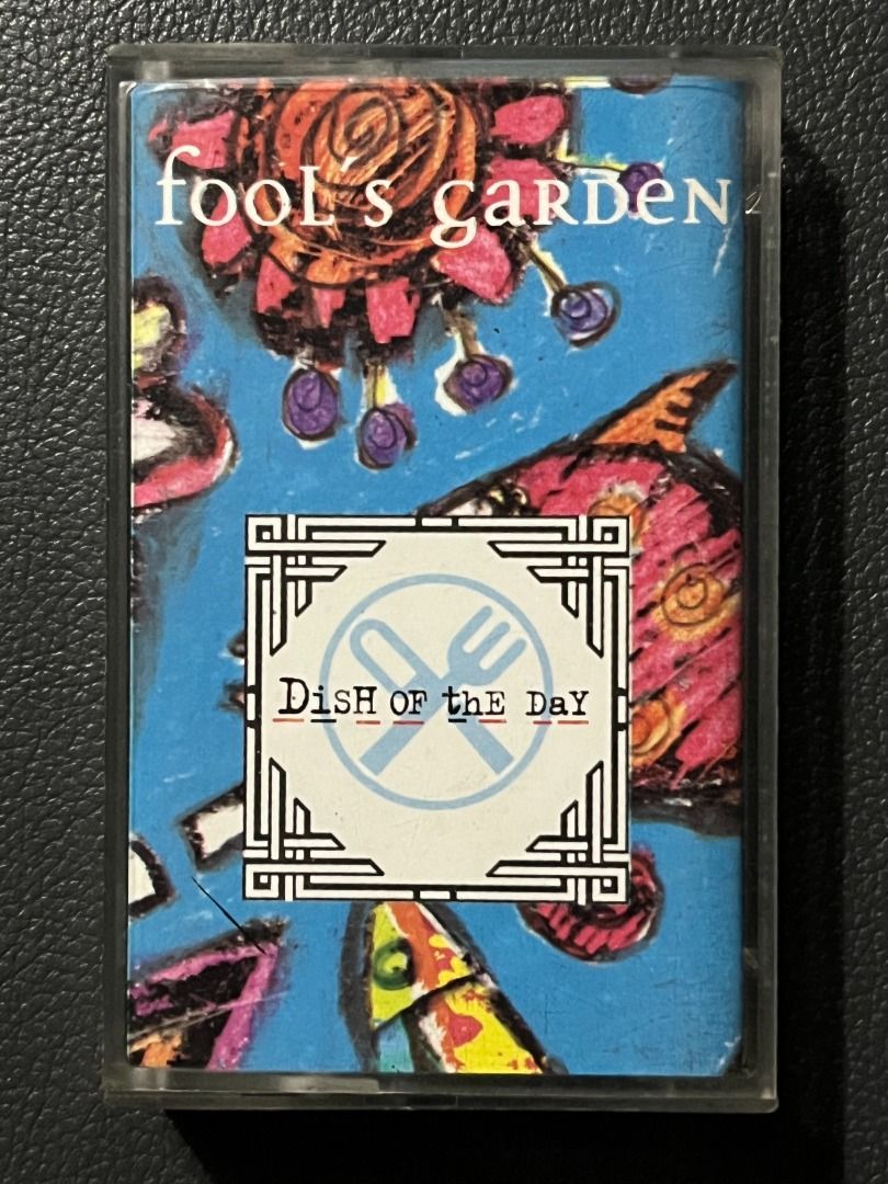 FOOL'S GARDEN Dish of the Day PHILIPPINES Paper Label Cassette Tape ...