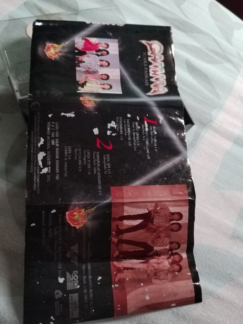 Gamma kaset inlay melekat plak wings may search rockers bpr bloodshed ...