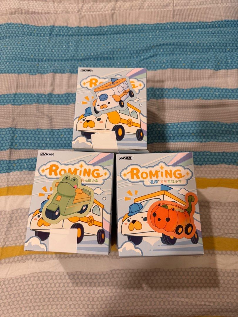 Gong roaming car (labubu), Hobbies & Toys, Toys & Games on Carousell