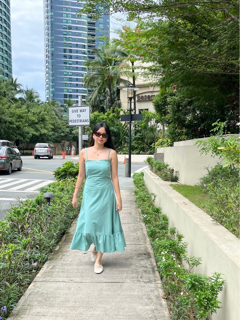 Hey Riley Linen Maxi Dress, Women's Fashion, Dresses & Sets, Dresses on ...