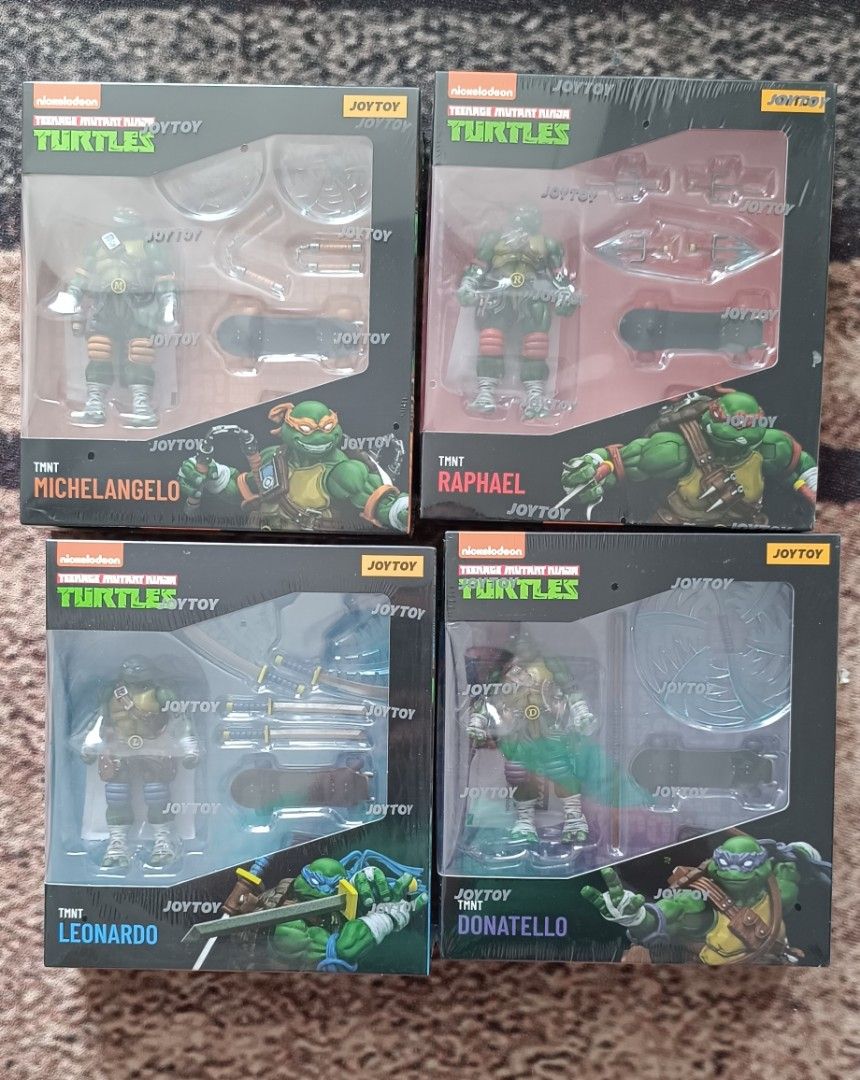 HIYA TOYS TMNT NINJA TURTLES, Hobbies & Toys, Toys & Games on Carousell