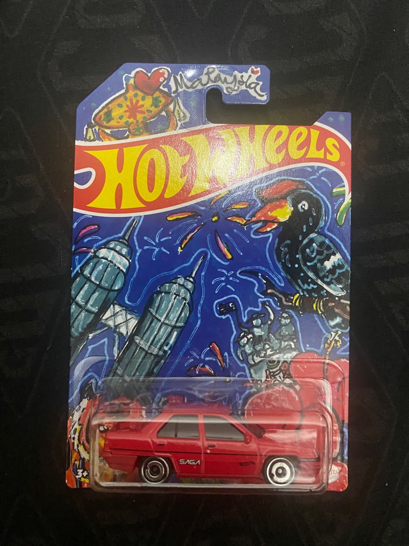 Hotwheels Proton Saga Burung, Hobbies & Toys, Toys & Games on Carousell
