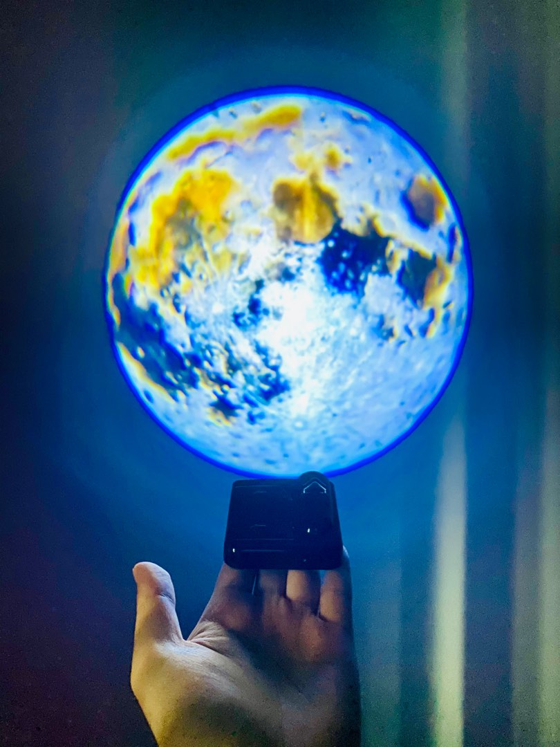 IG Creative Projection Lamp Creator LED projector 4 Background Moon ...