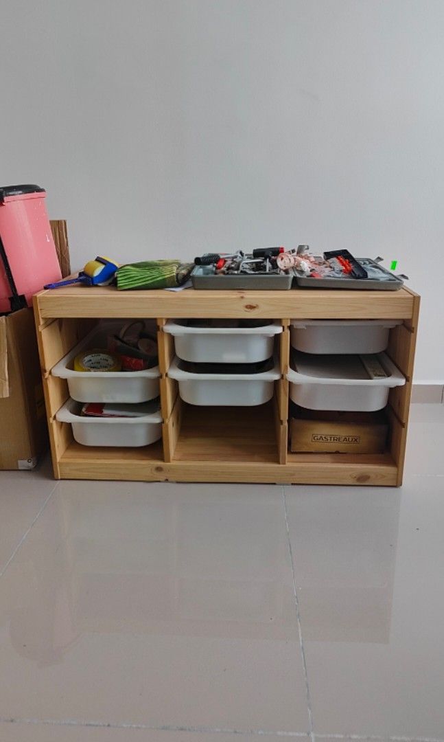 Ikea Trofast storage bench, Furniture & Home Living, Furniture, Shelves ...