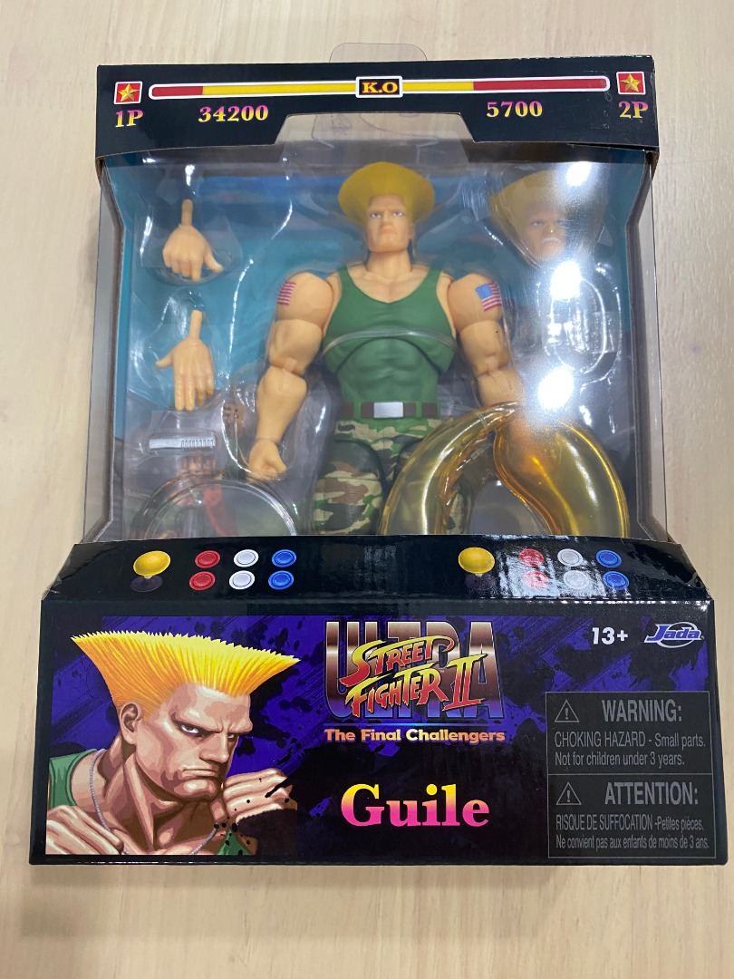 Jada Toys Street Fighter Guile, Hobbies & Toys, Toys & Games on Carousell