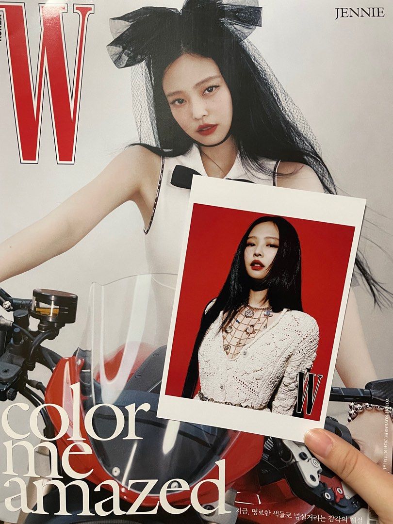 JENNIE W KOREA NOV 2024, Hobbies & Toys, Memorabilia & Collectibles, K-Wave on Carousell