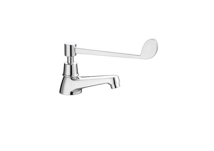 Johnson Suisse Medical Tap Deck Mounted Elbow Action Pillar Tap ...