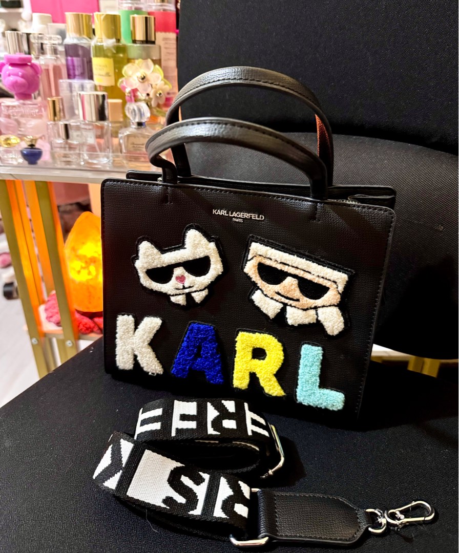karl lagerfield bag, Women's Fashion, Bags & Wallets, Cross-body Bags ...