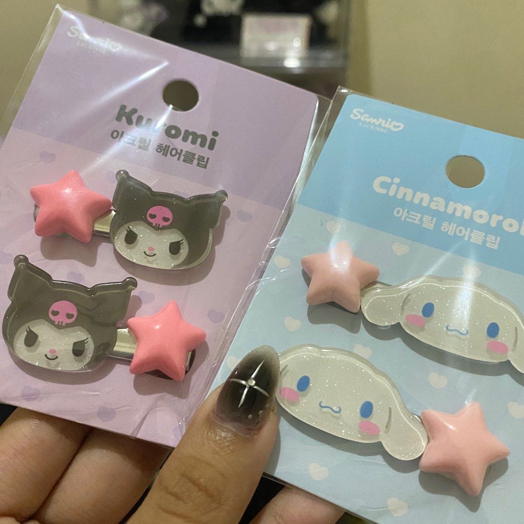 kuromi cinna hair clip, Hobbies & Toys, Toys & Games on Carousell