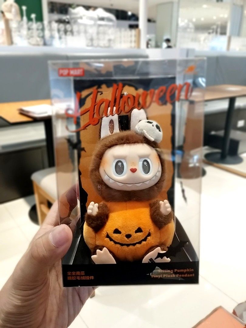 Labubu - Pumpkin, Hobbies & Toys, Toys & Games on Carousell