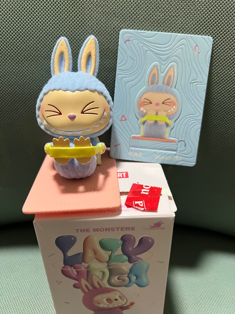 Labubu - Stretched out, Hobbies & Toys, Toys & Games on Carousell