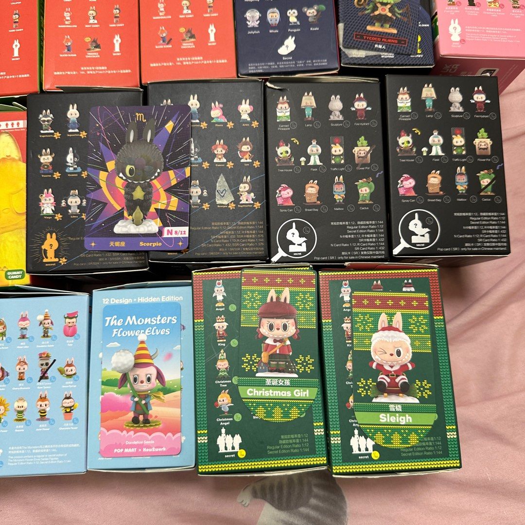 Labubu blind box pop mart, Hobbies & Toys, Toys & Games on Carousell