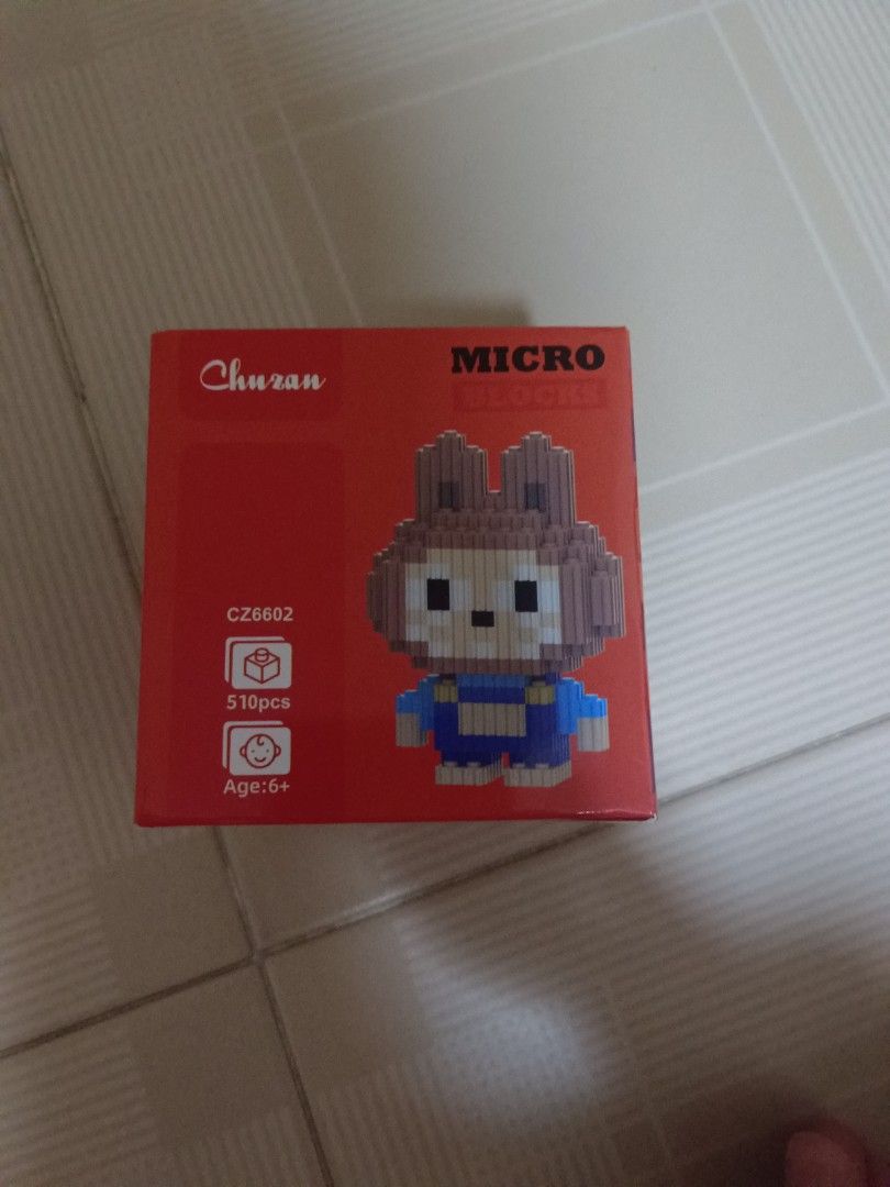 Labubu Building blocks, Hobbies & Toys, Toys & Games on Carousell