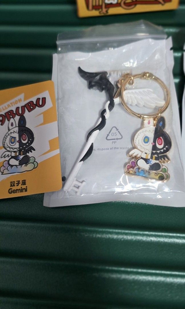 Labubu constellation key pendant blind box, Hobbies & Toys, Memorabilia ...