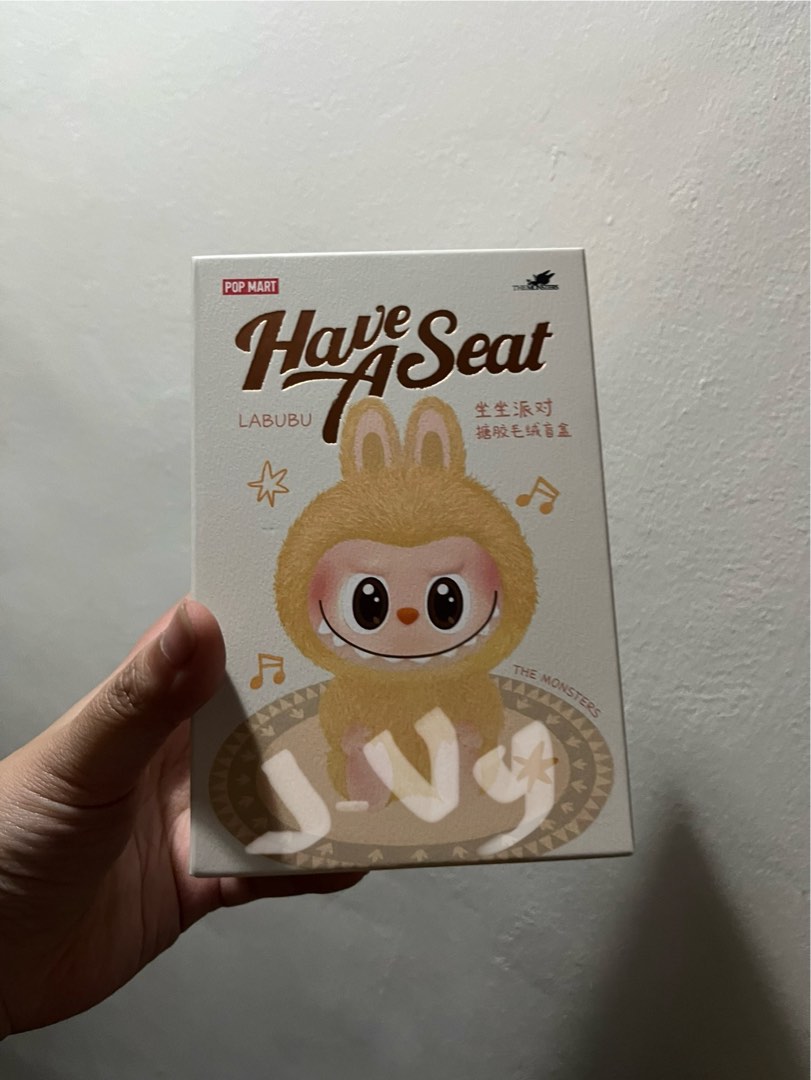 Labubu Have a Seat v2 , Hobbies & Toys, Toys & Games on Carousell