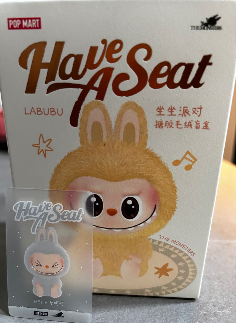 Labubu (HEHE) BNIF, Hobbies & Toys, Toys & Games on Carousell