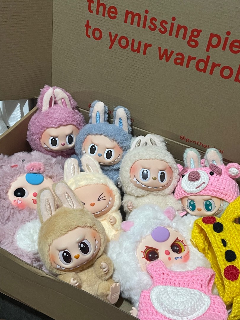 Labubu Set, Hobbies & Toys, Toys & Games on Carousell