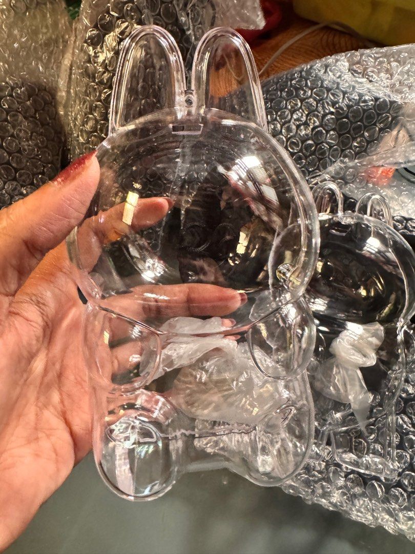 labubu transparent case, Hobbies & Toys, Toys & Games on Carousell