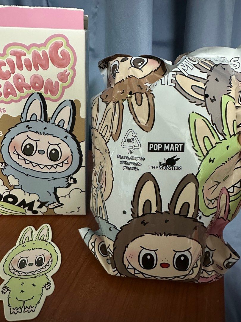 Labubu V1 Green Grape, Hobbies & Toys, Toys & Games on Carousell