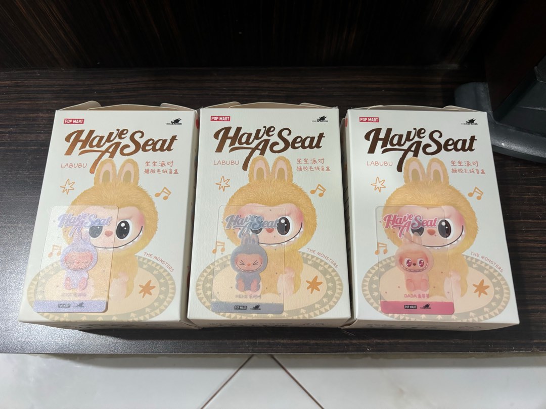 Labubu v2 ZIZI HEHE DADA, Hobbies & Toys, Toys & Games on Carousell