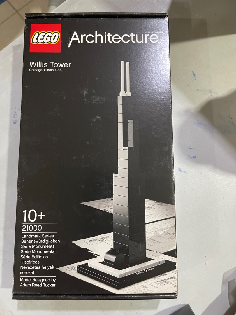 Lego Architecture 21000 Willis Tower, Hobbies & Toys, Toys & Games on ...