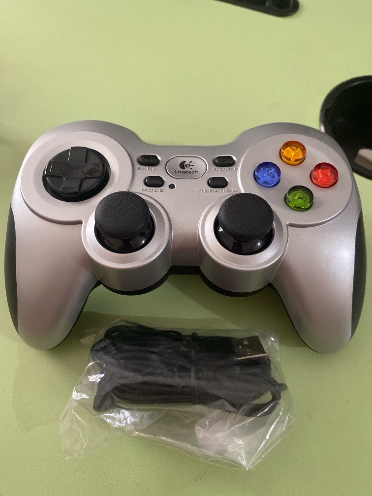 Logitech F710 Wireless Gamepad - Black/Silver, Video Gaming, Gaming ...