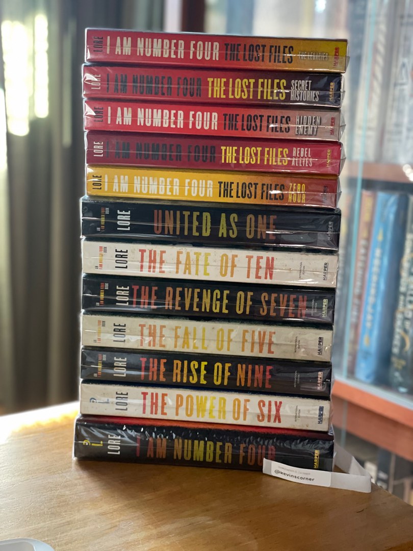 Lorien Legacies complete set by Pittacus Lore, Hobbies & Toys, Books ...