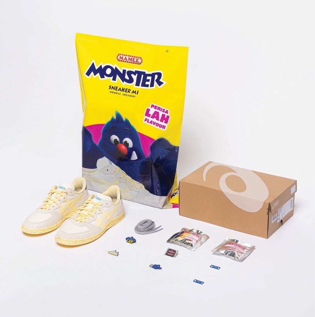 Mamee monster X ASICS SNEAKER LAH, Men's Fashion, Footwear, Shoe ...