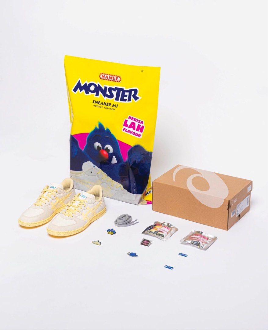 Mamee Monster X SneakerLah X Asics Skyhand OG, Men's Fashion, Footwear ...