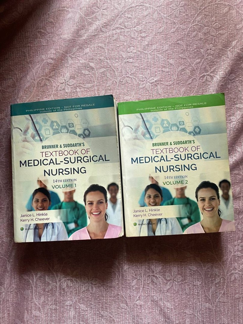 Medical Surgical Nursing Book - 14th edition - vol. 1&2, Hobbies & Toys ...